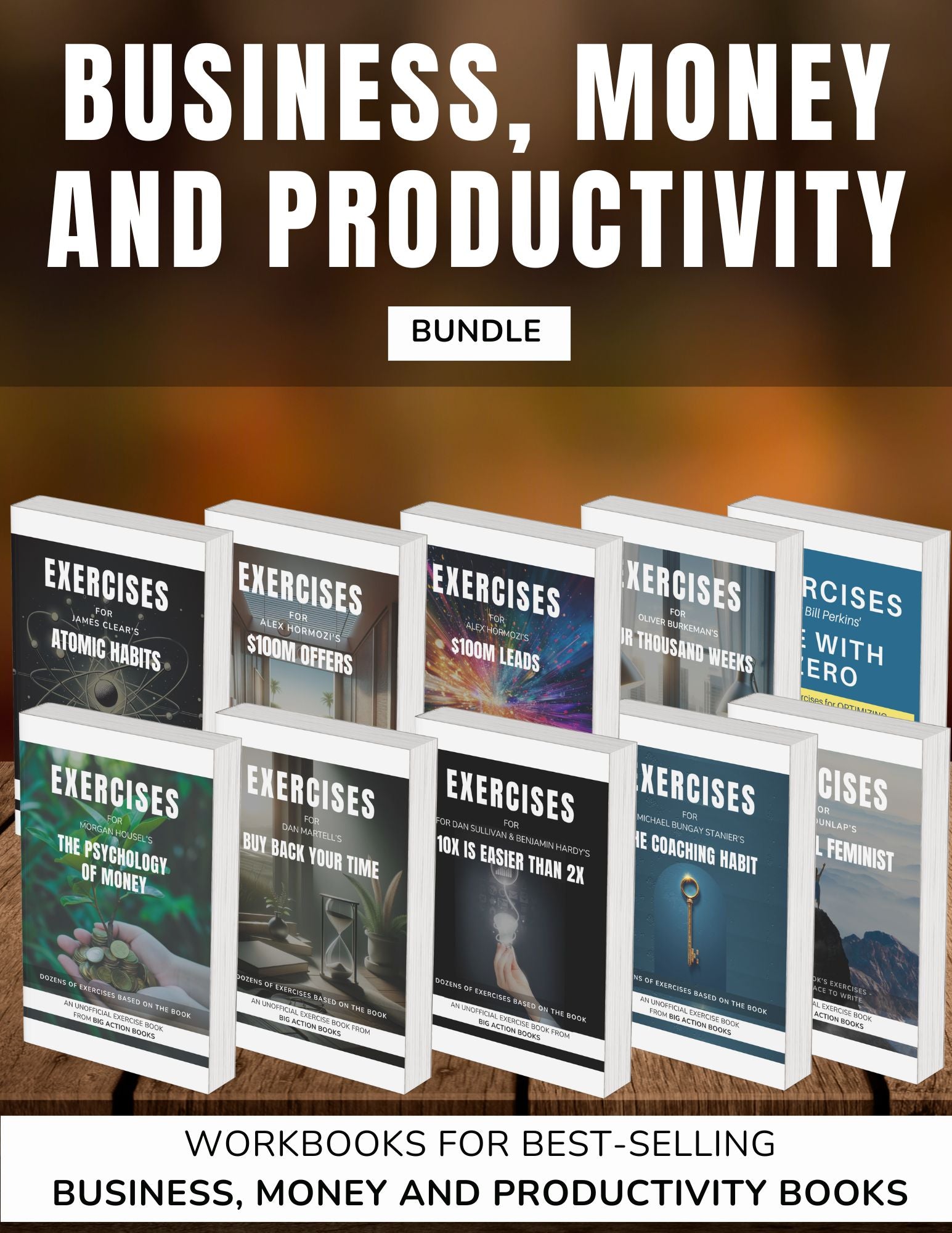 Big Action Books - Workbooks for do-ers